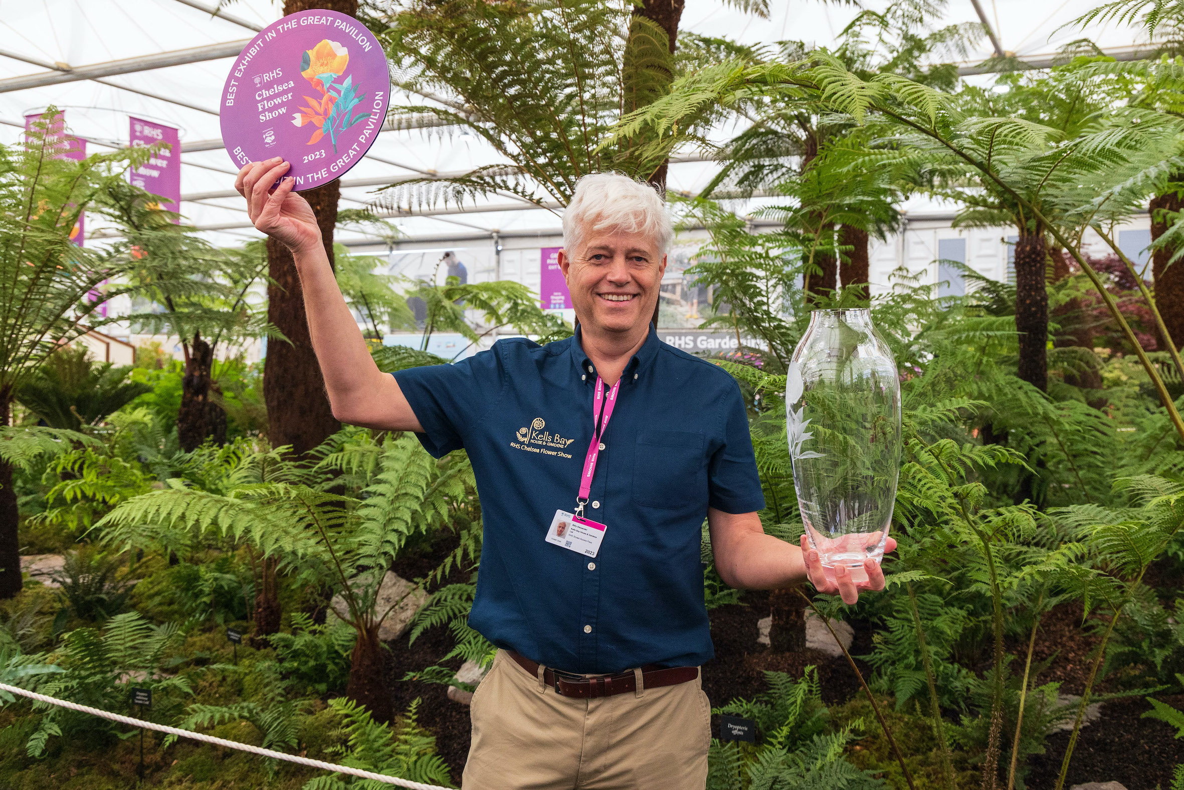 Billy Alexander Wins 2nd Gold at RHS Chelsea Flower Show